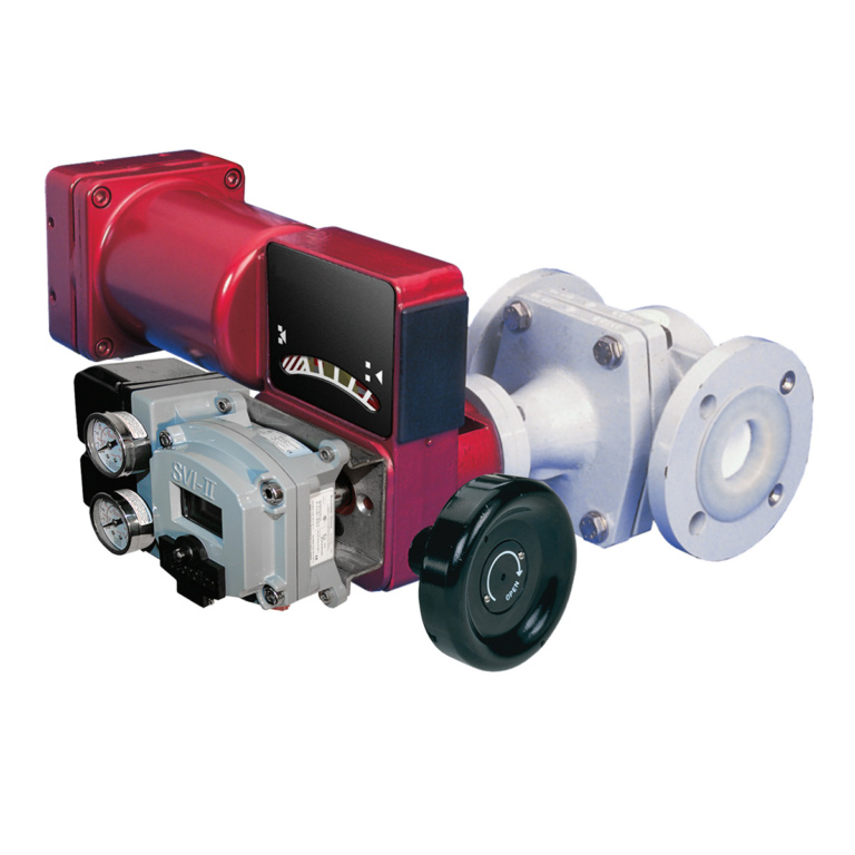 Low- maintenance Baker Hughes rotary control valves